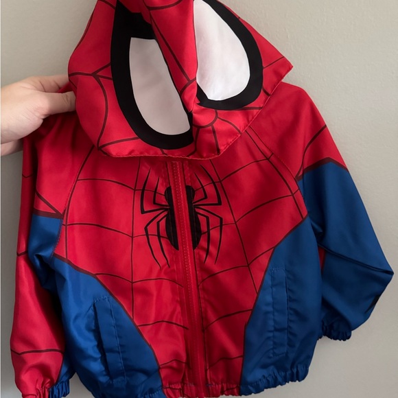 Marvel | Costumes | Kids Spider Hero Jacket Red And Blue | Poshmark
